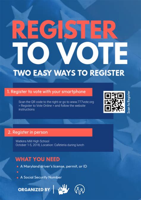 Voter Registration Poster