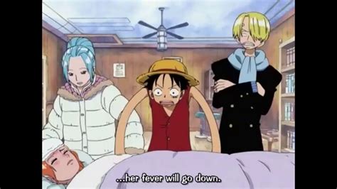 One Piece ~ Luffy Tries To Cheer Sick Nami Up Youtube