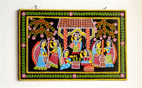 Tikuli Art Wall Hanging Rectangular The State Square