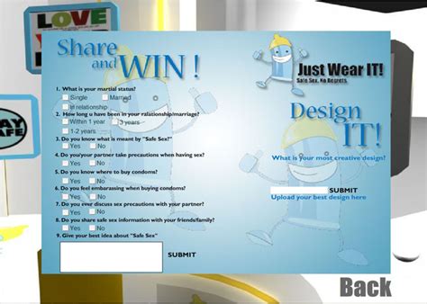 My World Of Designs ~ Gamma Year~ Safe Sex Campaign Just Wear It