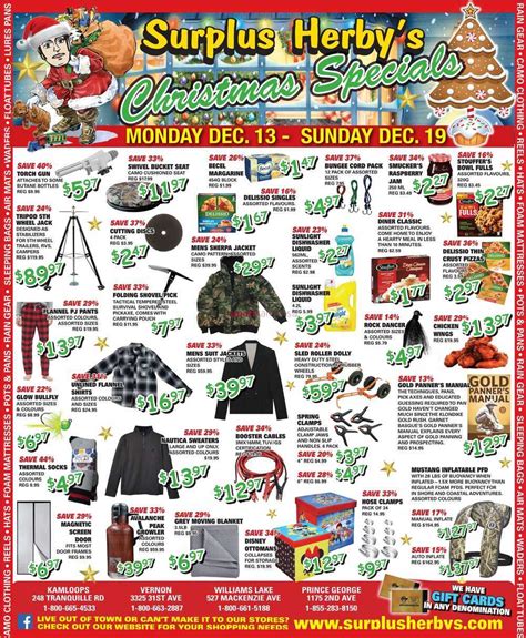 Surplus Herbys Flyer December 13 To 19