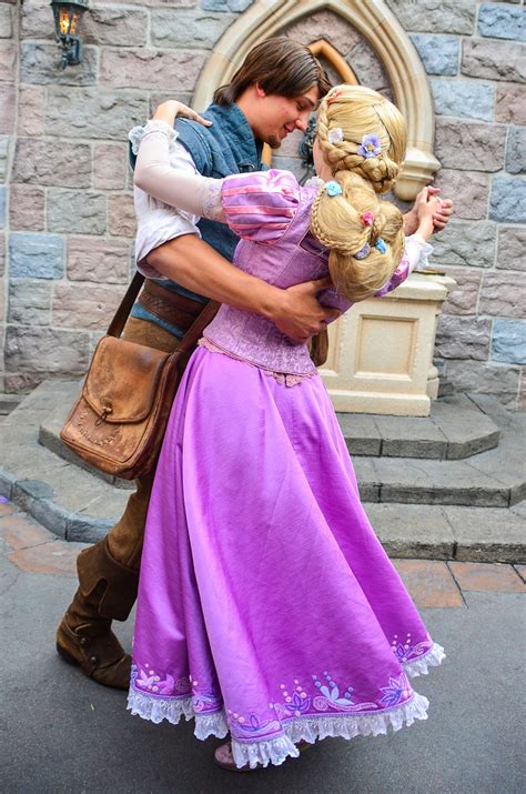 Rapunzel And Eugene Hug