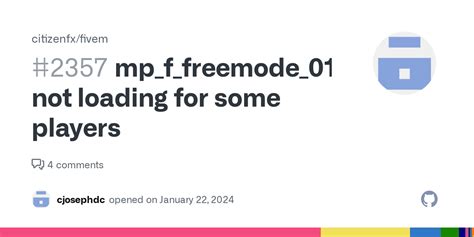 Mp F Freemode Not Loading For Some Players Issue Citizenfx Fivem GitHub