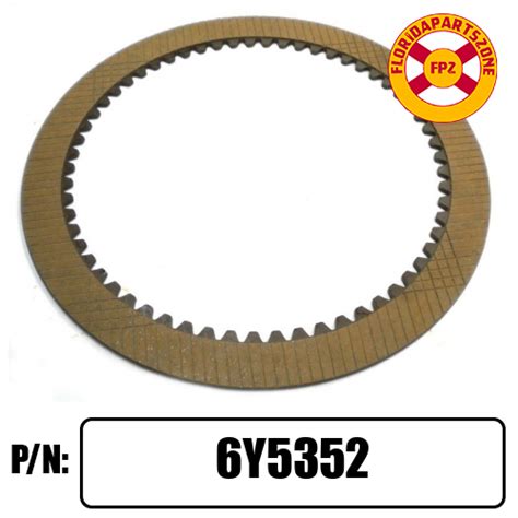 6y5352 Disc Fits Caterpillar With Free Shipping Ebay