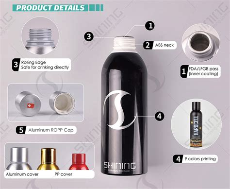 Aluminium Vodka Bottles Manufacturers