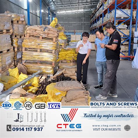 Vietnam Industrial Fasteners Supplier Leading Partner For Global