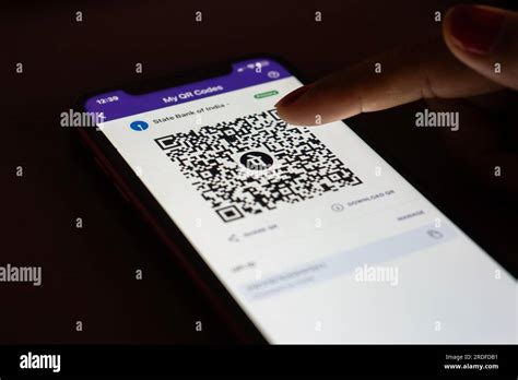 in this photo illustration the phonepe qr code is seen displayed on mobile phones screen in