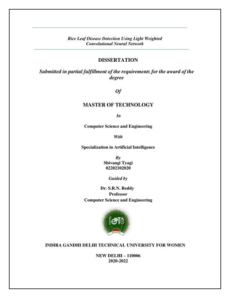 Pdf Rice Leaf Disease Detection Using Light Weighted Convolutional Neural Network