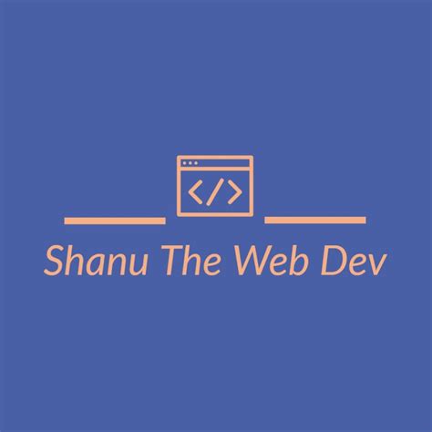 Shanu The Web Dev Youtube