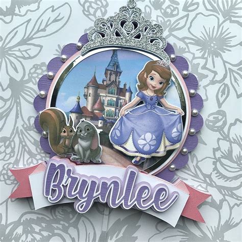 Sofia The First Cake Topper Cake Templates 30th Birthday Decorations Custom Cake Toppers