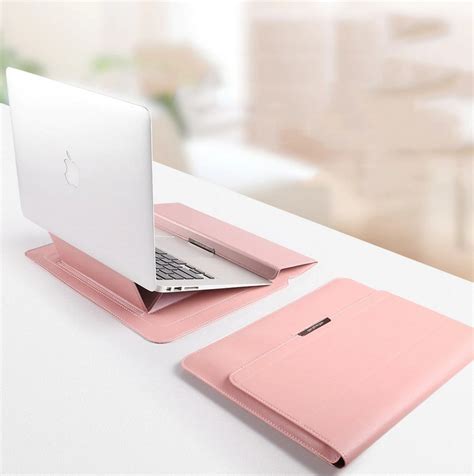 Jual Laptop Lenovo Ideapad Slim 3I 14 Sleeve Tas Cover Leather Stand Pink Kode Br01 Di Seller