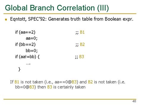 Design Of Digital Circuits Lecture 18 Branch Prediction