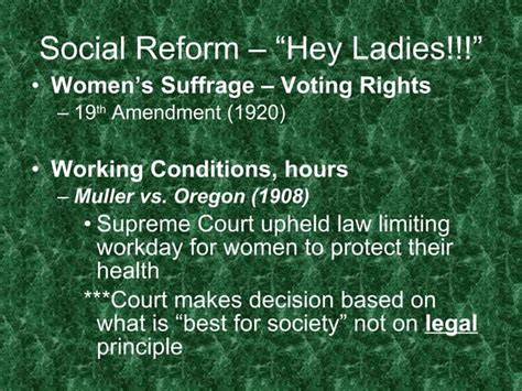 The Progressive Movement Ppt