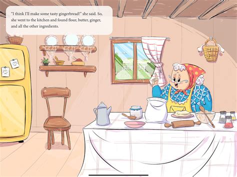 The Gingerbread Man Story On Behance