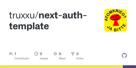 GitHub Truxxu Next Auth Template