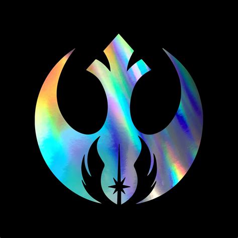 Rebel Jedi Symbol Decal Vinyl Sticker Auto Car Truck Wall