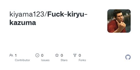 GitHub Kiyama123 Fuck Kiryu Kazuma