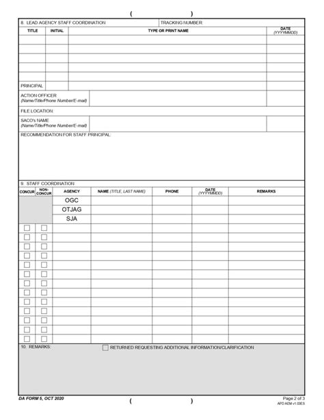 Da Form 5 Fillable Army Pubs 5 Pdf Da Forms 2025