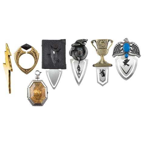 The Noble Collection Harry Potter Horcrux Bookmark Collection Set Of