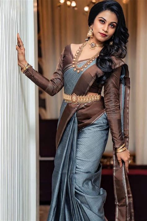 Silk Saree Blouse Designs For Your Special Day Full Sleeves Blouse Designs