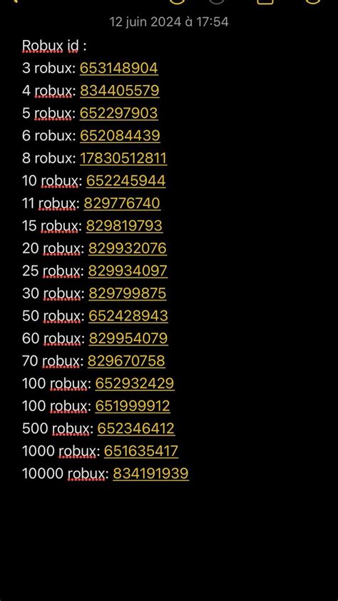 Roblox Identifiant Robux ꨄ⇦ Carta De Informacion Hacks De Vida útil