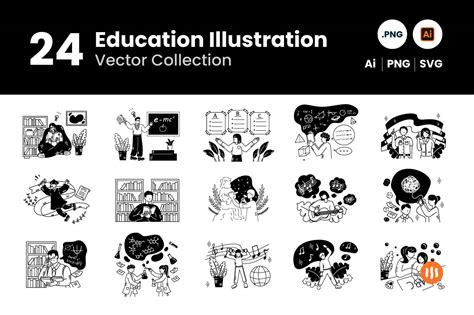 24 Education Illustration Git Aset 24 Education Illustration Git Aset