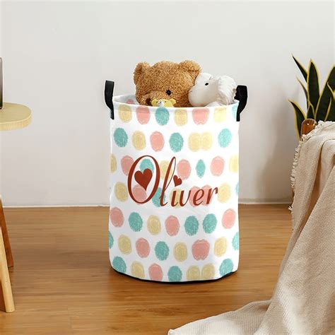 Personalized Laundry Baskets Custom Laundry Hamper Collapsible Clothes