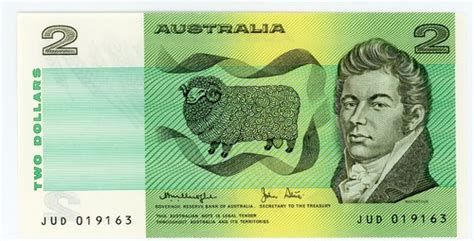 Australia P 43c 2 Dollars Nd 1979 Choice Unc Prefix Jud Ebay