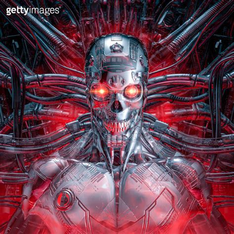 Chrome Killer Robot 이미지 1262891084 게티이미지뱅크