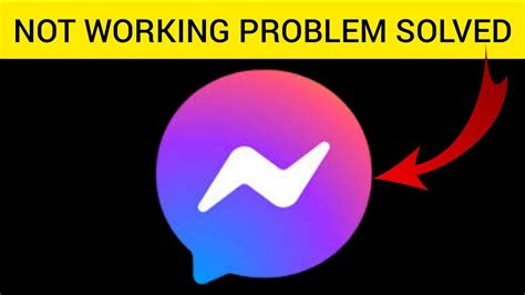 how to solve messenger app not working not open problem rsha26