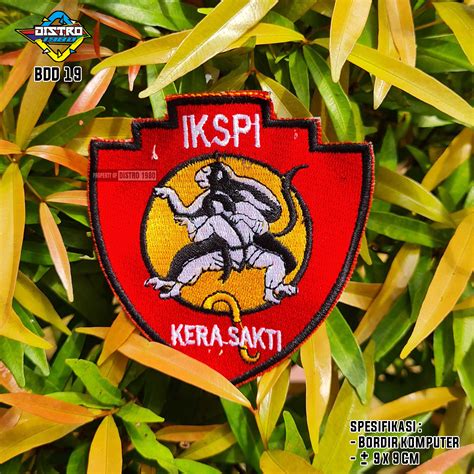 Bed Bordir Lambang Ikspi Kerasakti Bdd 19 Lazada Indonesia