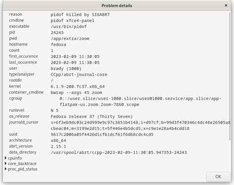 `pidof Xfce4 Panel` Killed By Sigabrt `gsettings` Killed By Sigabrt · Issue 375 · Flathubus