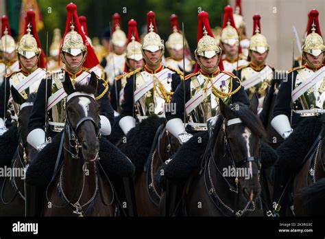 London September 19 The Household Cavalry Is Made Up Of The Two Most
