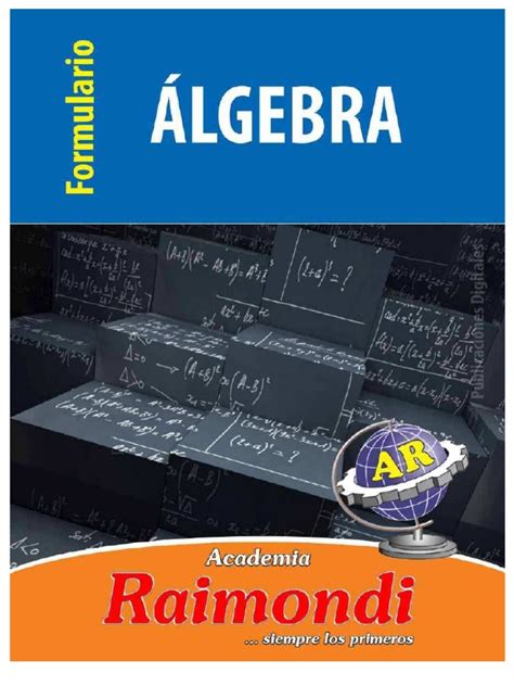 Pdf Formulario Algebra Raimondipdf Compress Pdf