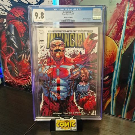 Invincible 1 Cgc 98 Whatnot Gold Foil Omni Man Tyler Kirkham 🔥 £795