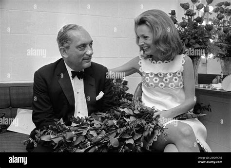 Princess Lee Radziwill Chats With Her Husband Prince Stanislaw