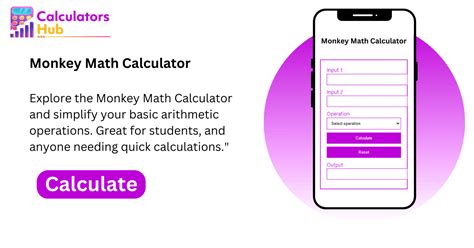 Monkey Math Calculator Online