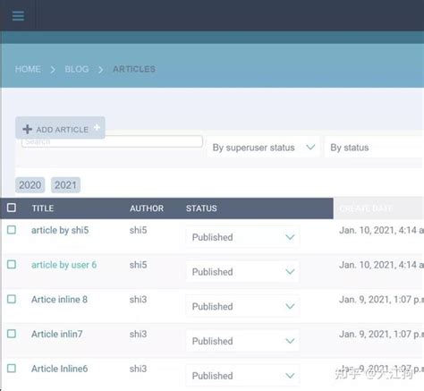 Django Admin界面美化第三方插件库测评 多图 知乎