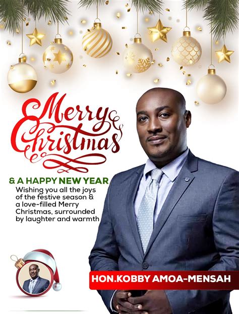 Hon Kobby Amoa Mensah Mciht On Linkedin Afehyia Pa To All May This Year Bring Long Life Good