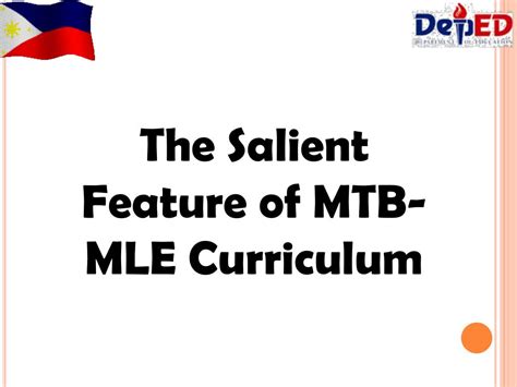 Ppt The Whats Whys And Hows Of Mother Tongue Based Multilingual Education Mtb Mle