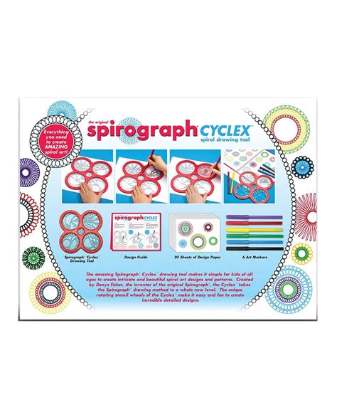 Spirograph Classic Cyclex Spiral Drawing Art Tool Kit In Multi Modesens