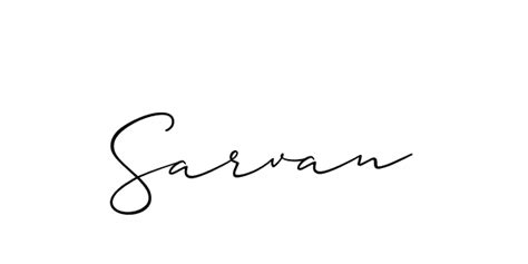 80 Sarvan Name Signature Style Ideas Great Name Signature