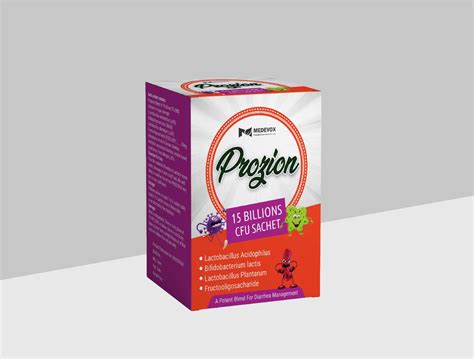 Probiotic Sachet Design By Muhammad Ismail On Dribbble