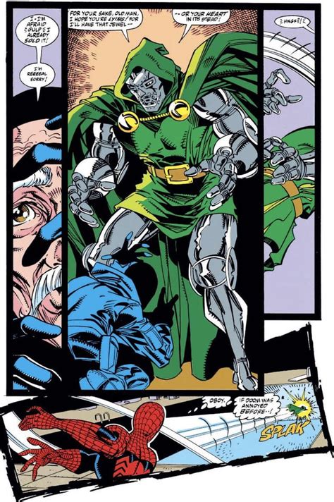 Spider Man Vs Doctor Doom The Amazing Spider Man 350 R Marvel