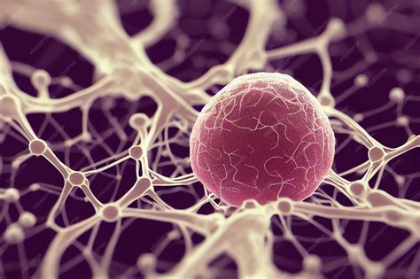 Células Humanas Bajo El Microscopio Afectadas Por Investigación