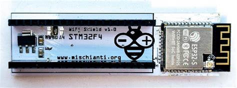 Stm32f4 Black Pill Wifi Shield Wifinina Renzo Mischianti