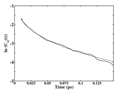 5 The Long Tail Of The Frequency Fluctuation Time Correlation Function