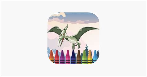 ‎app Store에서 제공하는 공룡월드 색칠하다 그림 책 아이 게임