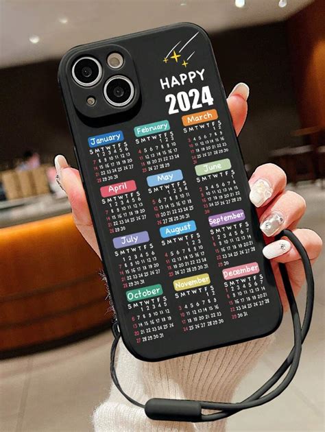 Calendar Painting Rope Belt And Thicken Anti Drop Protective Case