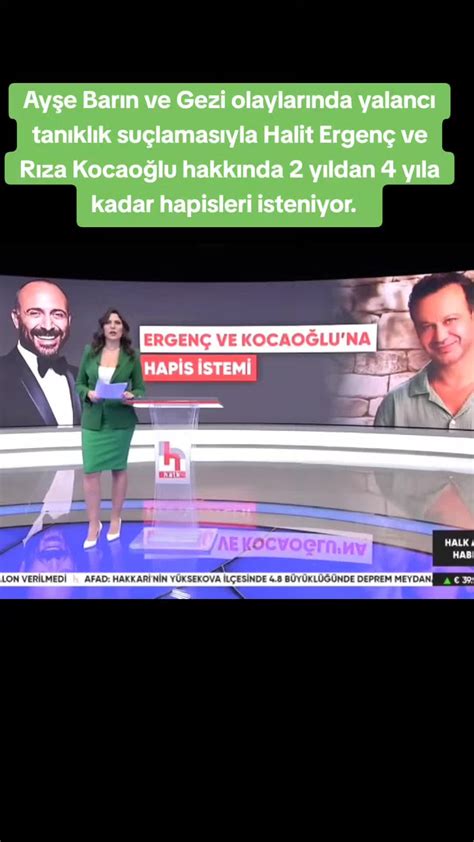 Ayşe Barın Ve Gezi Olaylarında Yalan Tanıklık Ifadesinden Halit Ergenç